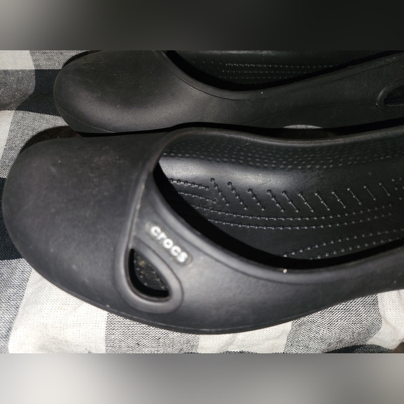 CROCS | Shoes | Crocs Olivia Slingback Flats With Rhinestones | Poshmark